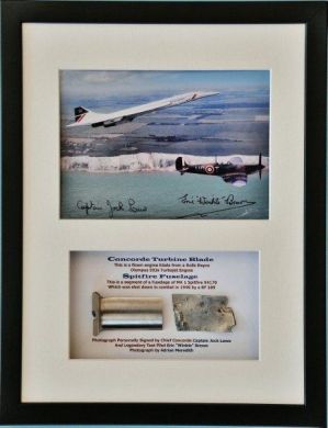 Limited Concorde and Spitfire Framed Metal - Concorde Photos and ...